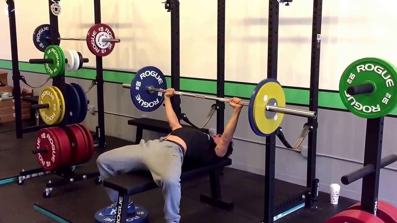 Bench Press (strength) - 95 kg x 5 @ RPE 6 (DELOAD) - YouTube