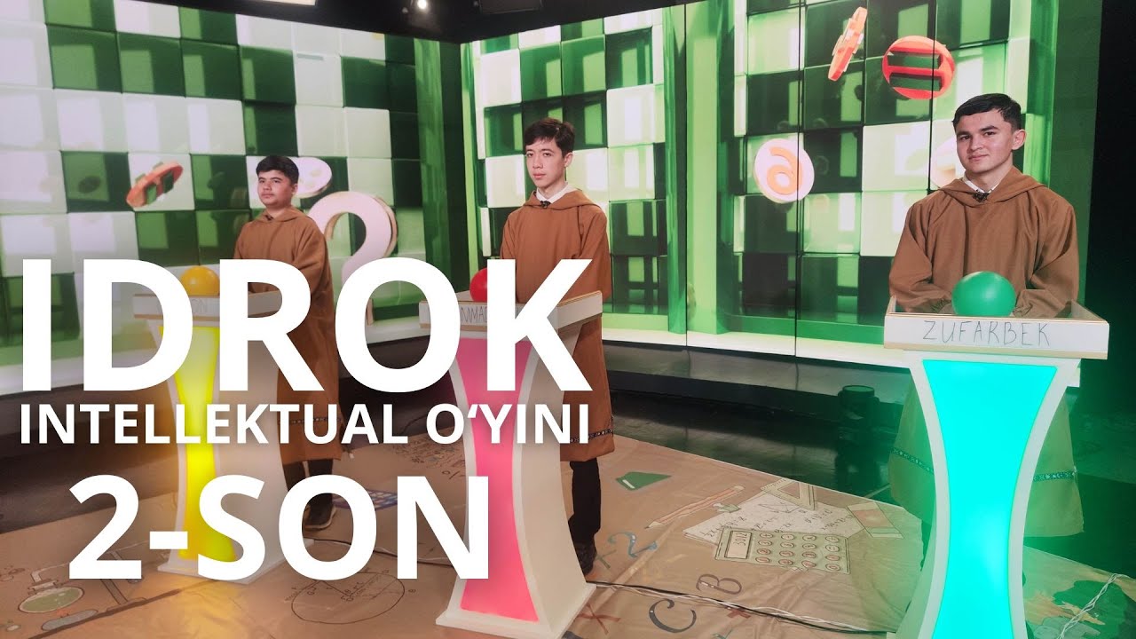 "IDROK" INTELLEKTUAL O'YINI! 2-SON. IXTISOSLASHTIRILGAN MAKTABLAR O ...