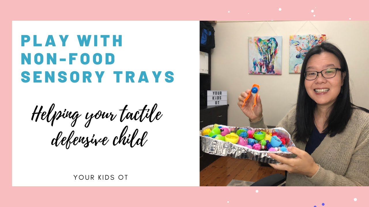 Play with Sensory Trays (or Bins) and Helping Your Tactile Defensive ...