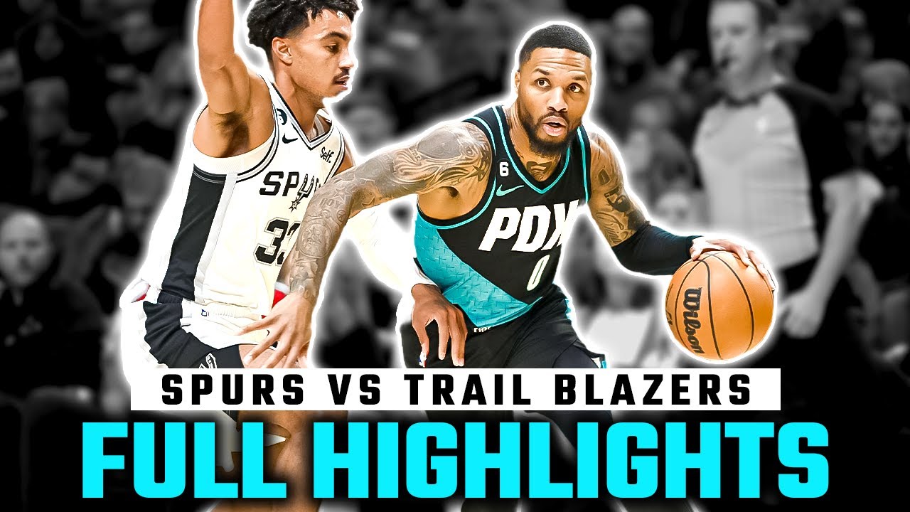 SPURS vs TRAIL BLAZERS NBA SUMMER LEAGUE FULL GAME HIGHLIGHTS final ...