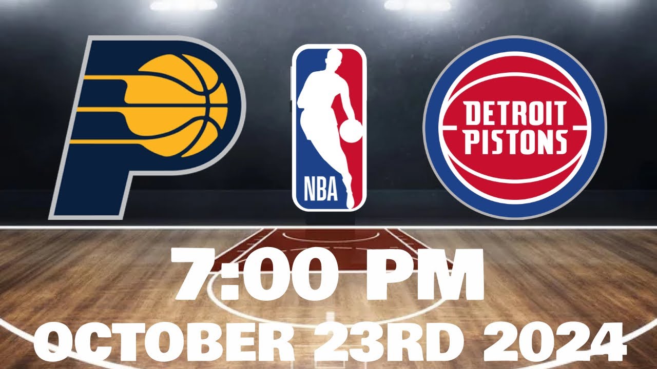 NBA BASKETBALL PACERS VS PISTONS LIVE *SCOREBOARD* - YouTube