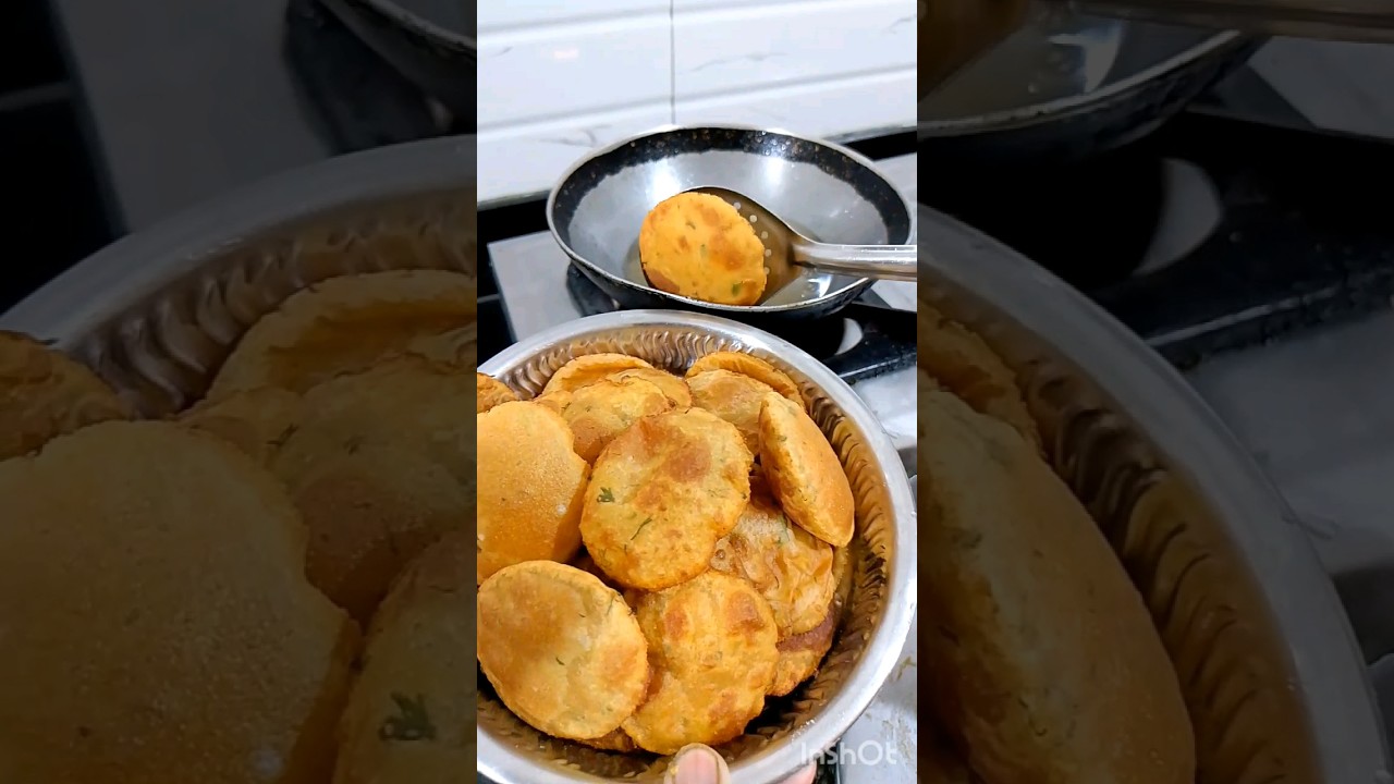 pooriya short#recipeshorts #bhaji #cooking #goviral #youtube short ...