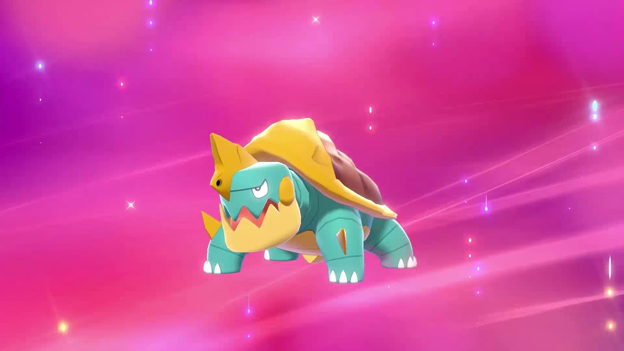 Chewtle Evolving to Drednaw - YouTube