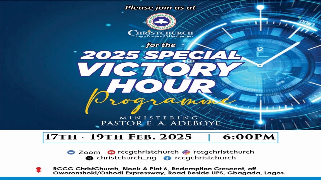2025 SPECIAL VICTORY HOUR || 19TH FEBRUARY 2025 || DAY 3 - YouTube