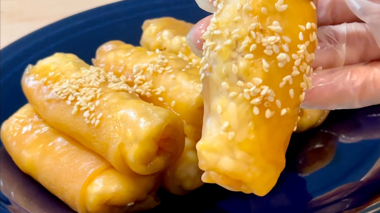 BÁnh ƯỚt NgỌt Cách Pha Bột Dai Mềm Với Màu Tự Nhiên Sweet Rice Roll