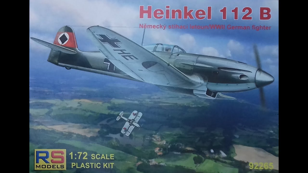 WHATS IN THE BOX; RS MODELS 922651/72, HEINKEL 112B ROMANIAN AIR FORCE ...