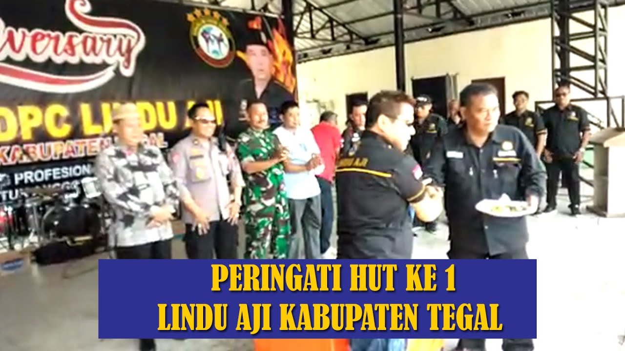 Lindu Aji Kabupaten Tegal Rayakan HUT Ke 1, Bagikan Sembako dan Santuni ...