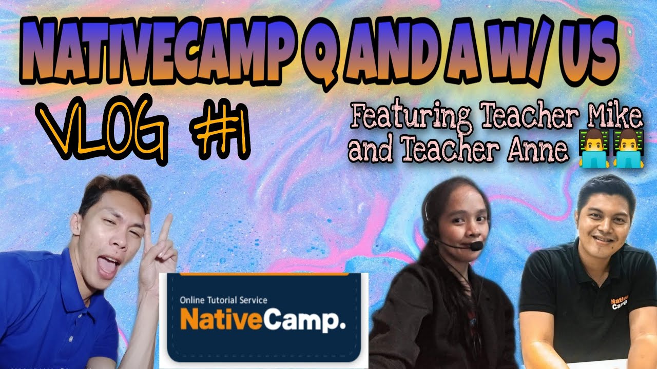 NATIVECAMP Q and A with Teacher Ann and Mike 👨‍💻👨‍💻 - YouTube