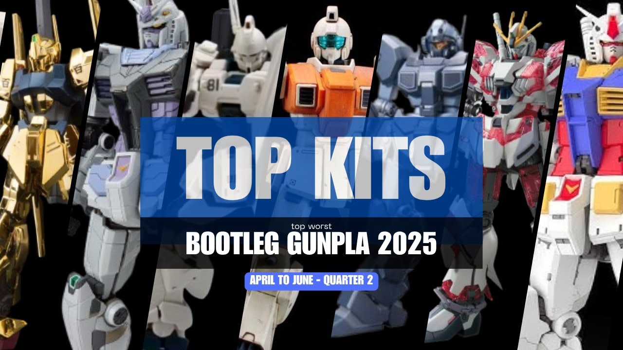 QUARTER 2 | TOP GUNPLA BOOTLEGS of 2025. #gundam #bootleg #gunpla - YouTube