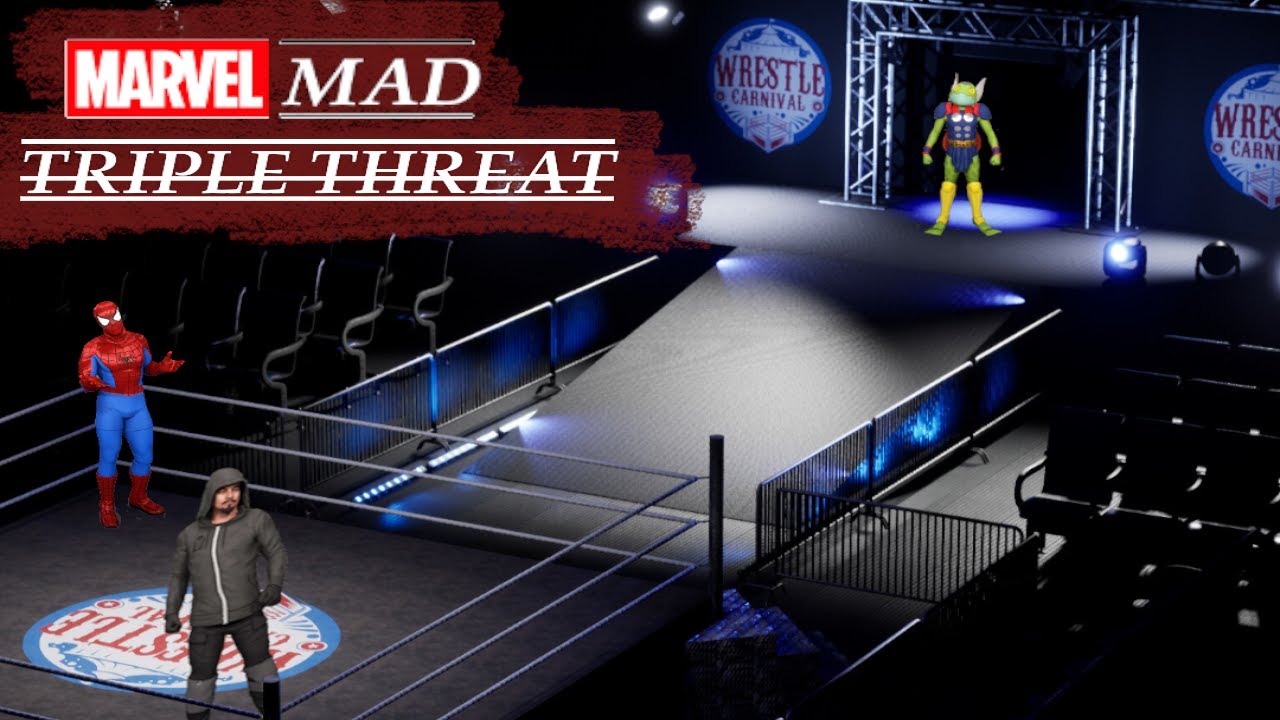 Marvel Mad Gaming - Marvel Mad TRIPLE THREAT [WWE 2K23] - YouTube