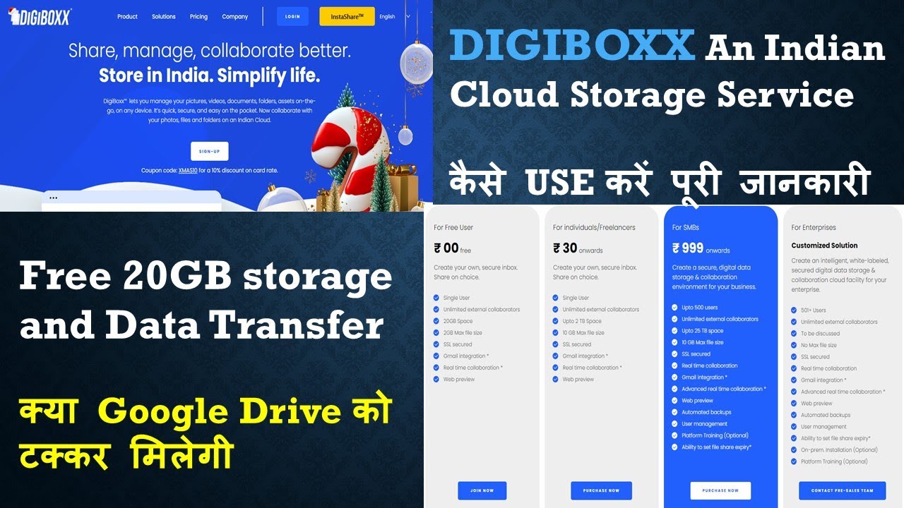 DIGIBOXX: Indian Cloud Storage Platform By NITI Aayog | What is ...