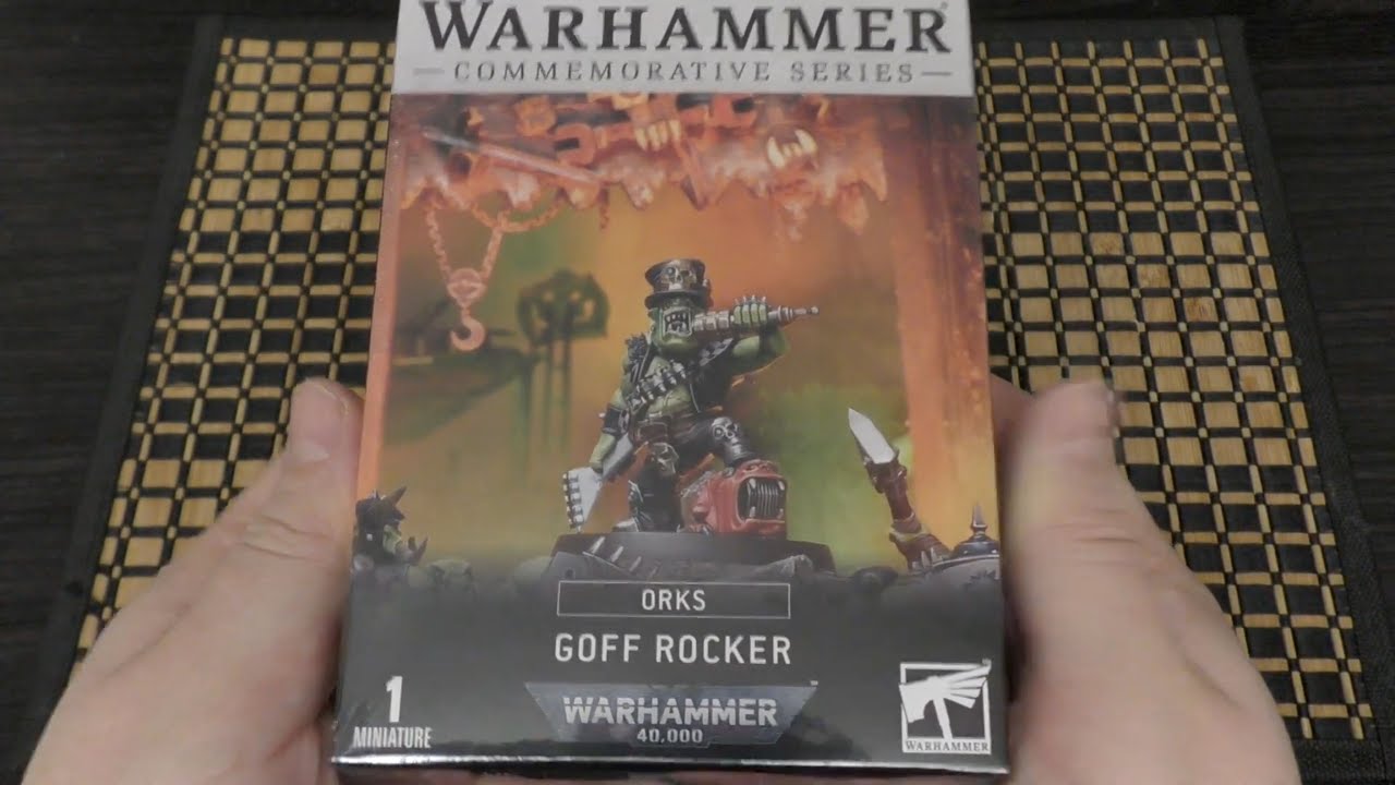 ORKS - Goff Rocker - Unboxing (WH40K) - YouTube