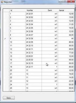 DataGridView Problem - YouTube