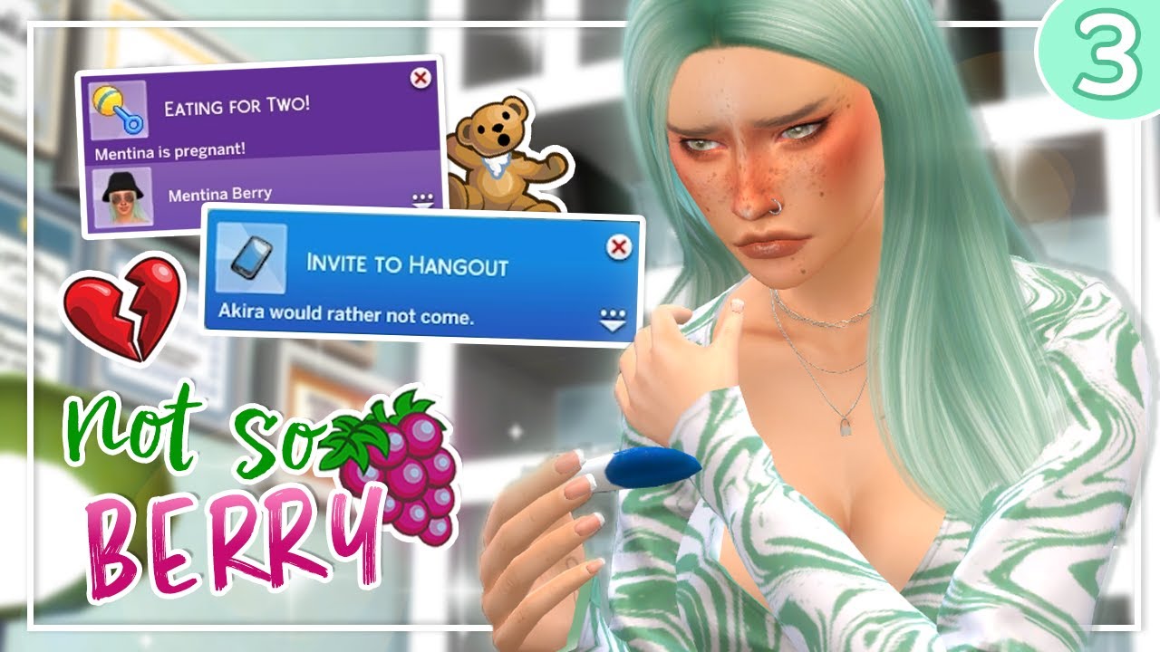 Single But NOT Alone 👶🏻 | Mint 3 💚 Not so Berry Challenge | The Sims 4 - YouTube