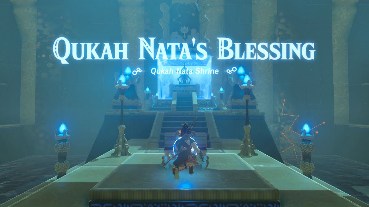 Qukah Nata Shrine | Calora Lake | Zelda BOTW - YouTube