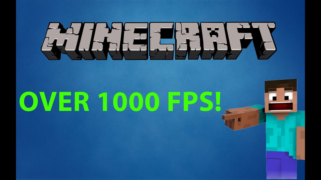 Minecraft FPS Test - Getting Over 1000 FPS in Minecraft - YouTube