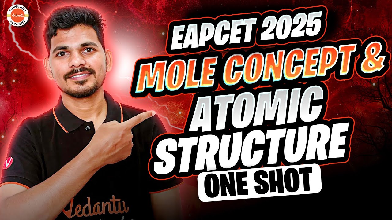 Atomic structure and Stoichiometry | One shot | EAPCET 2025 | Ajay jumdi sir - YouTube