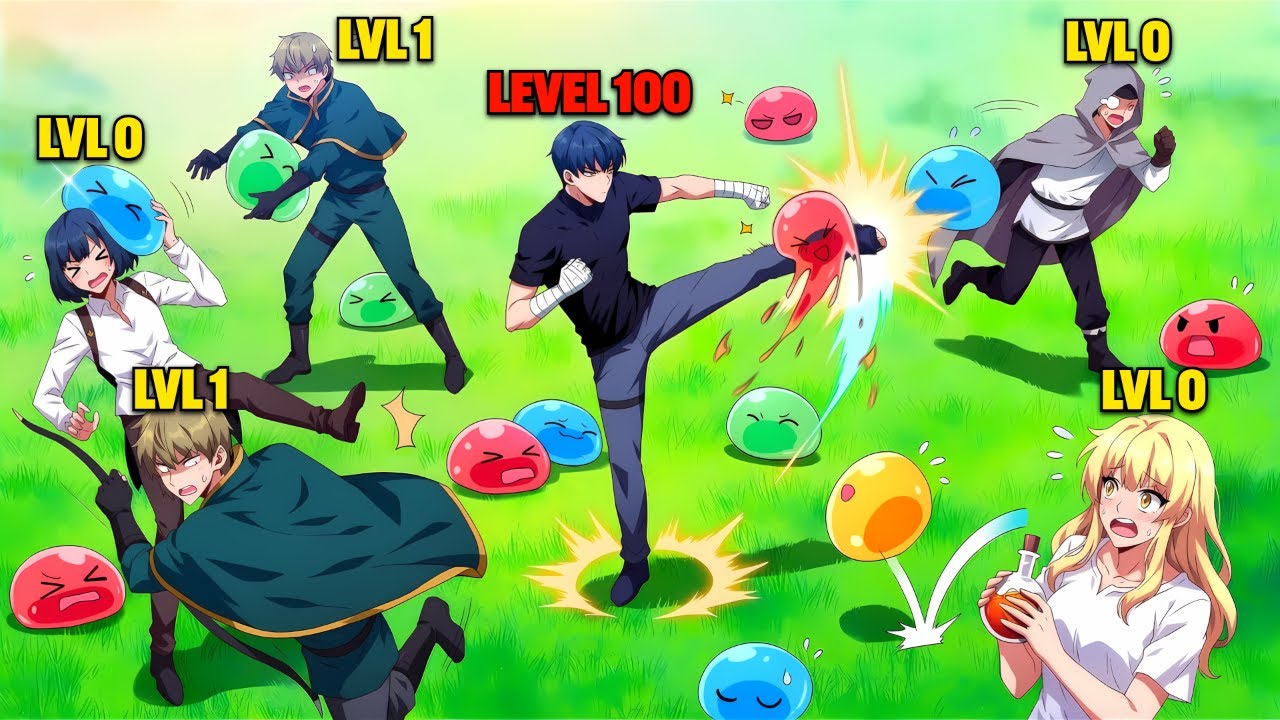 Enquanto Ele COMEÇOU No Level 100, Todos Começaram No Level 0 KKKKK ...