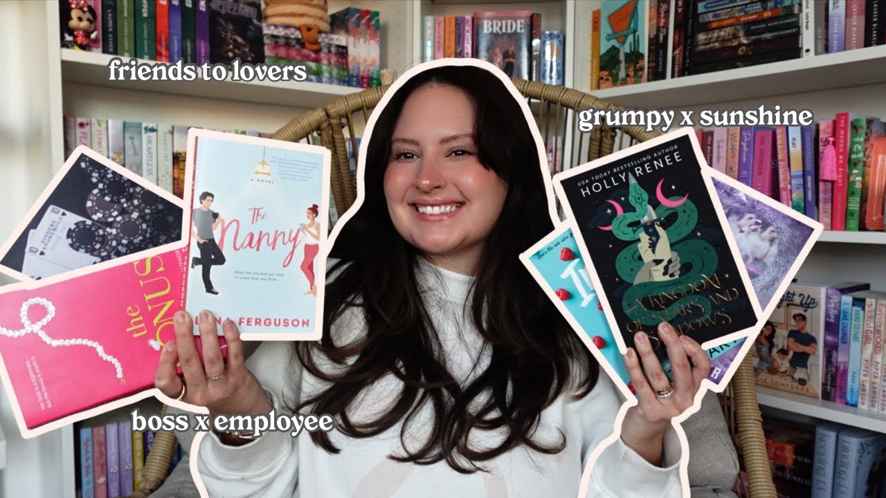 book recommendations based on your favorite trope - YouTube