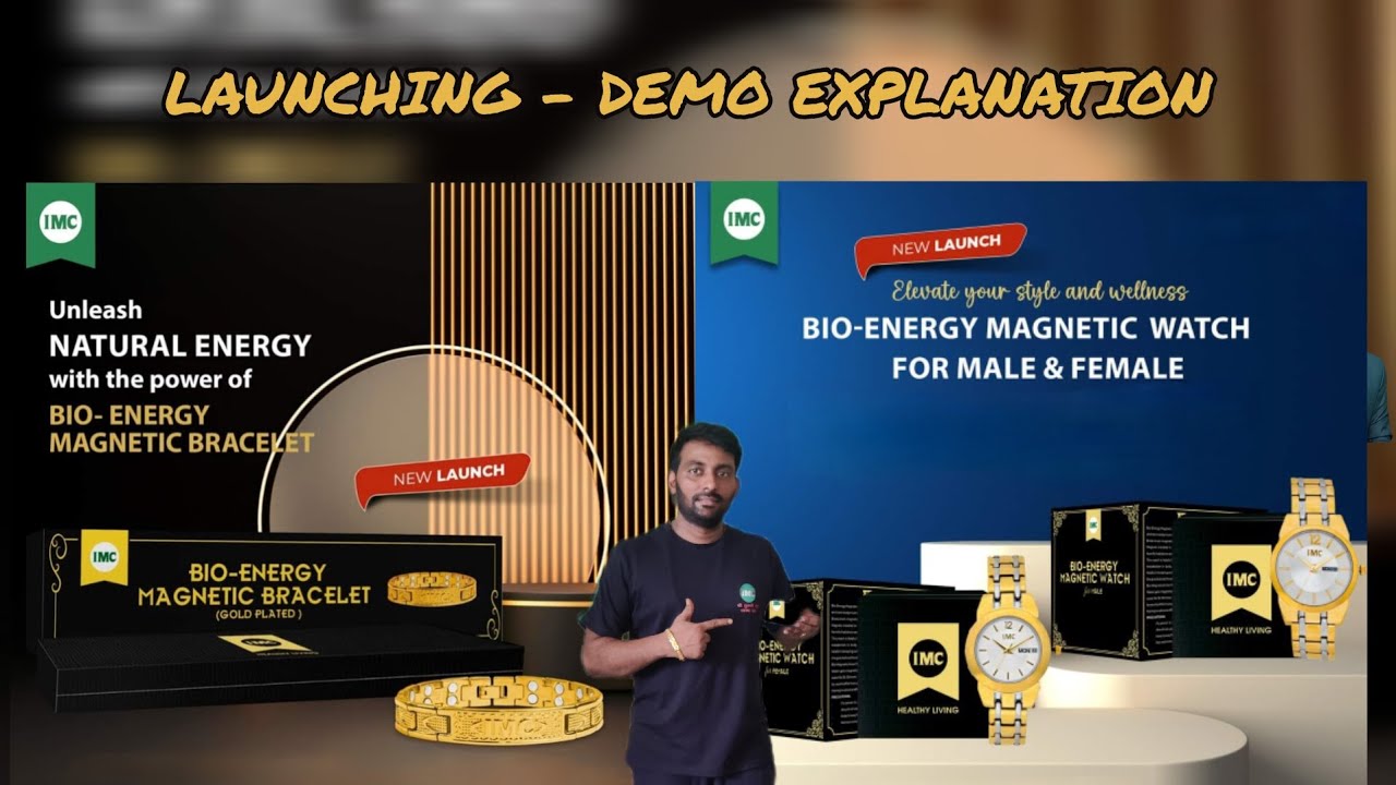 IMC BIO ENERGY BRACELET & WATCH (more details 9985195245) - YouTube