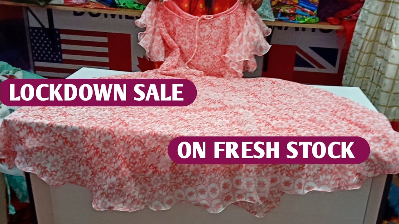 Lockdown Offer Trending Designer Long Frocks Lockdown Sale - YouTube