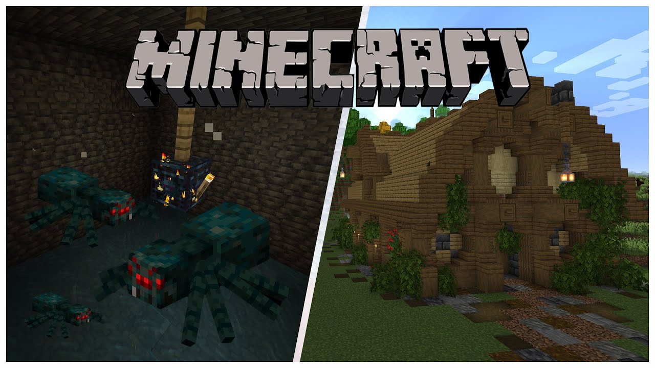 1.18 survival Series | Minecraft | Episode - 2 : Double Spider farm and ...