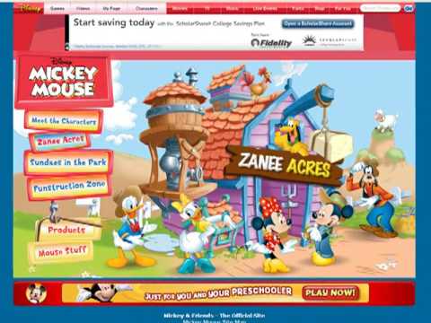 MickeyMouse.com - Mickey Mouse Homepage - YouTube
