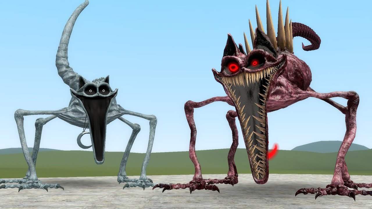 NEW CAT NAP FORM CURSED POPPY PLAYTIME CHAPTER 3 in GARRYS MOD - YouTube