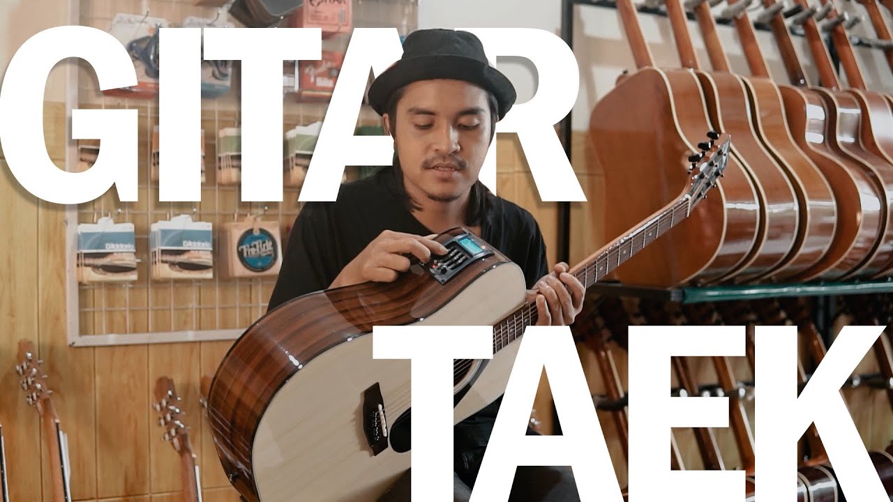 GITAR KOK TAEK ‼️ KALI INI GILIRAN REVIEW GITAR TAEK AKUSTIK ELEKTRIK ...