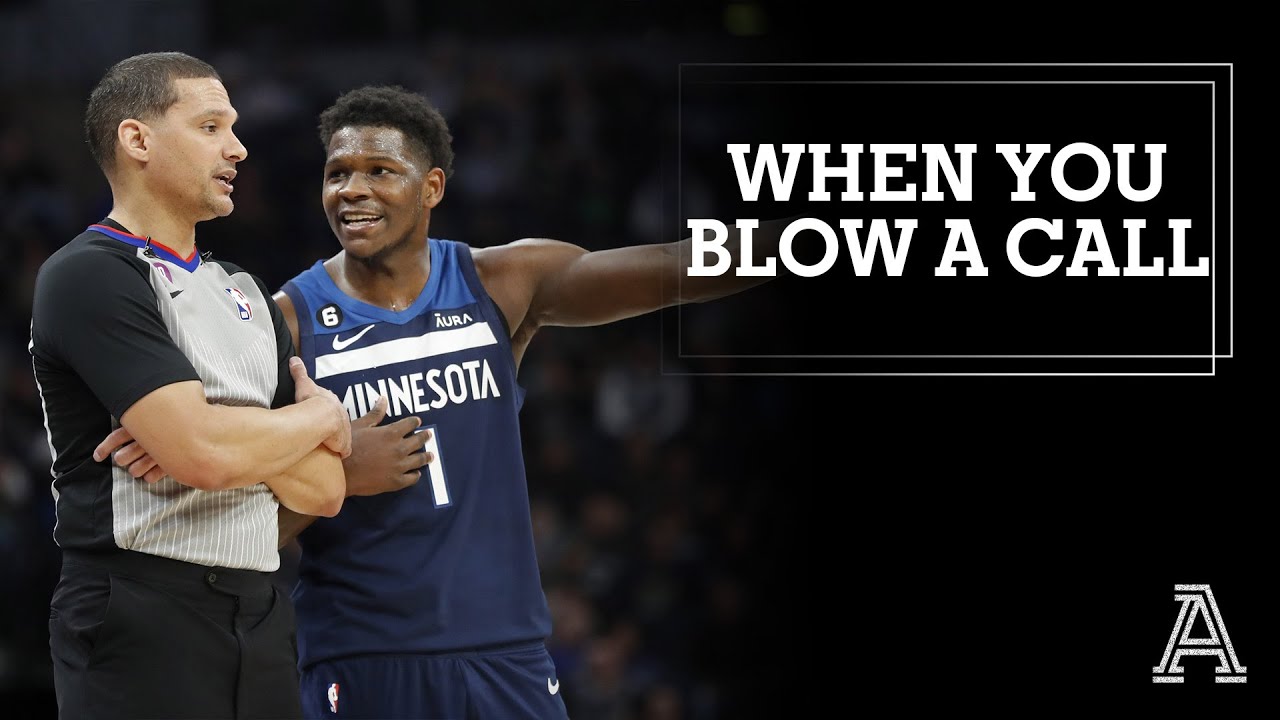 Do NBA referees KNOW when they blow a call? | The Athletic NBA Show ...