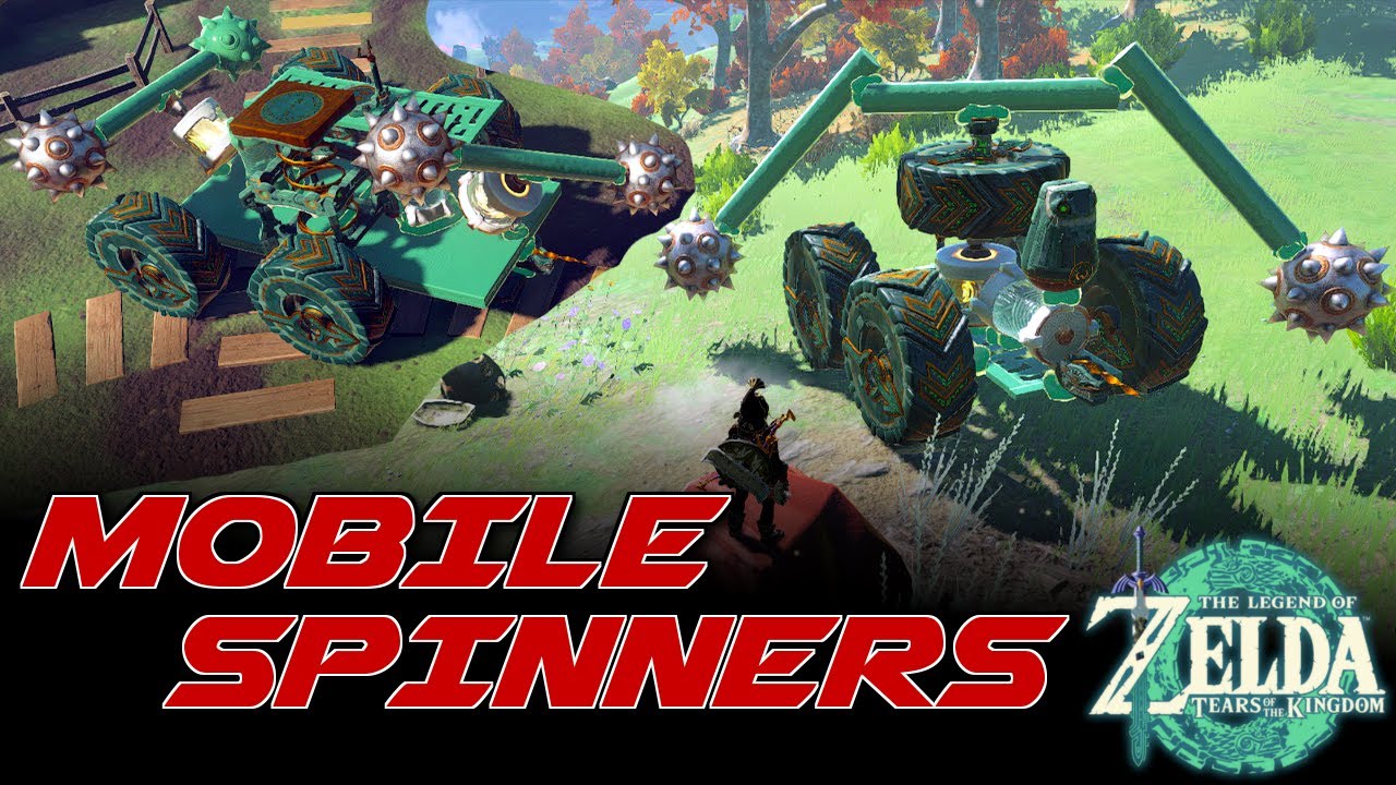 Zelda TotK Build - Mobile Spinners - YouTube