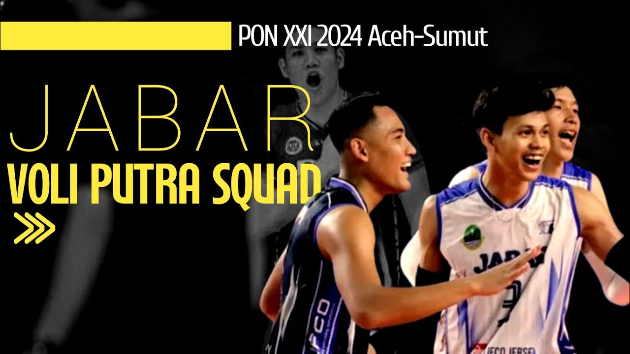 🔴RESMI MEWAH...!!! SQUAD MENTERENG TIM VOLI PUTRA JABAR SIAP ...