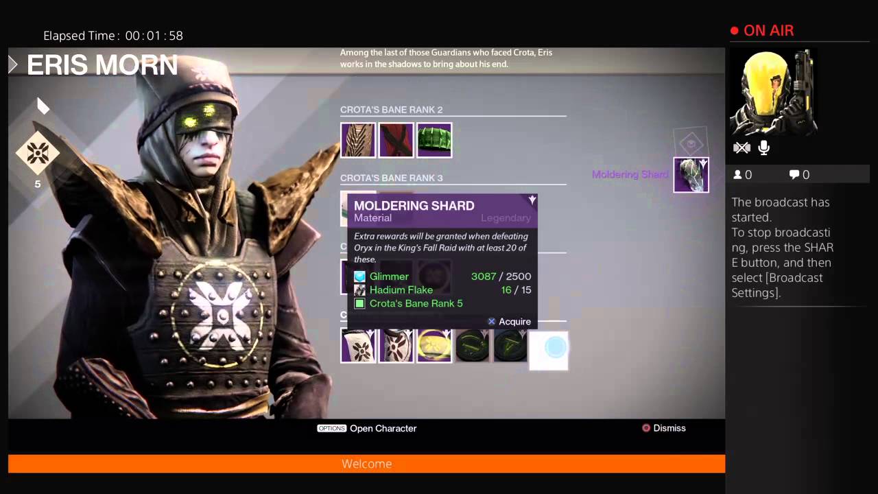 (PS4) Destiny: Mad Farming Skills - Moldering Shards - YouTube