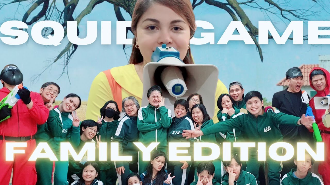 Playing SQUID GAME in REAL LIFE with FAMILY! | Rhon & Pinchy Family ...