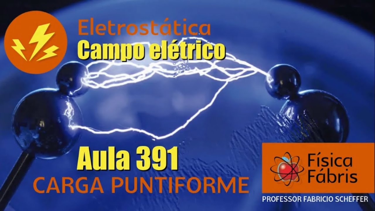 Campo de carga pontual [FÍSICA FÁBRIS] Aula 391 Eletricidade ...