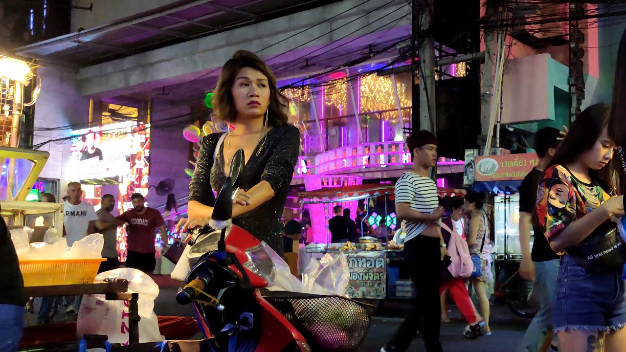 Thailand Pattaya Beach Road Girls 65 Youtube