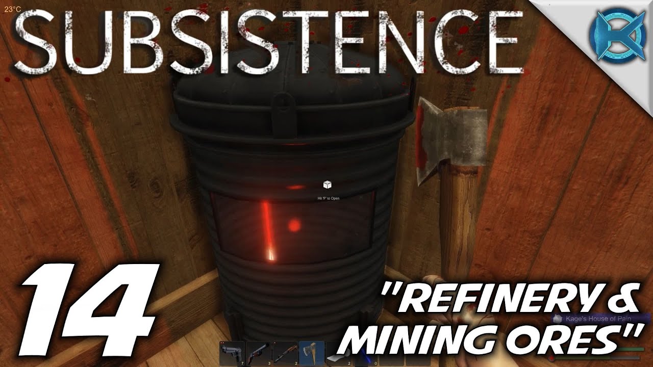 Subsistence -Ep. 14- "Refinery & Mining Ores" -Let's Play Subsistence ...