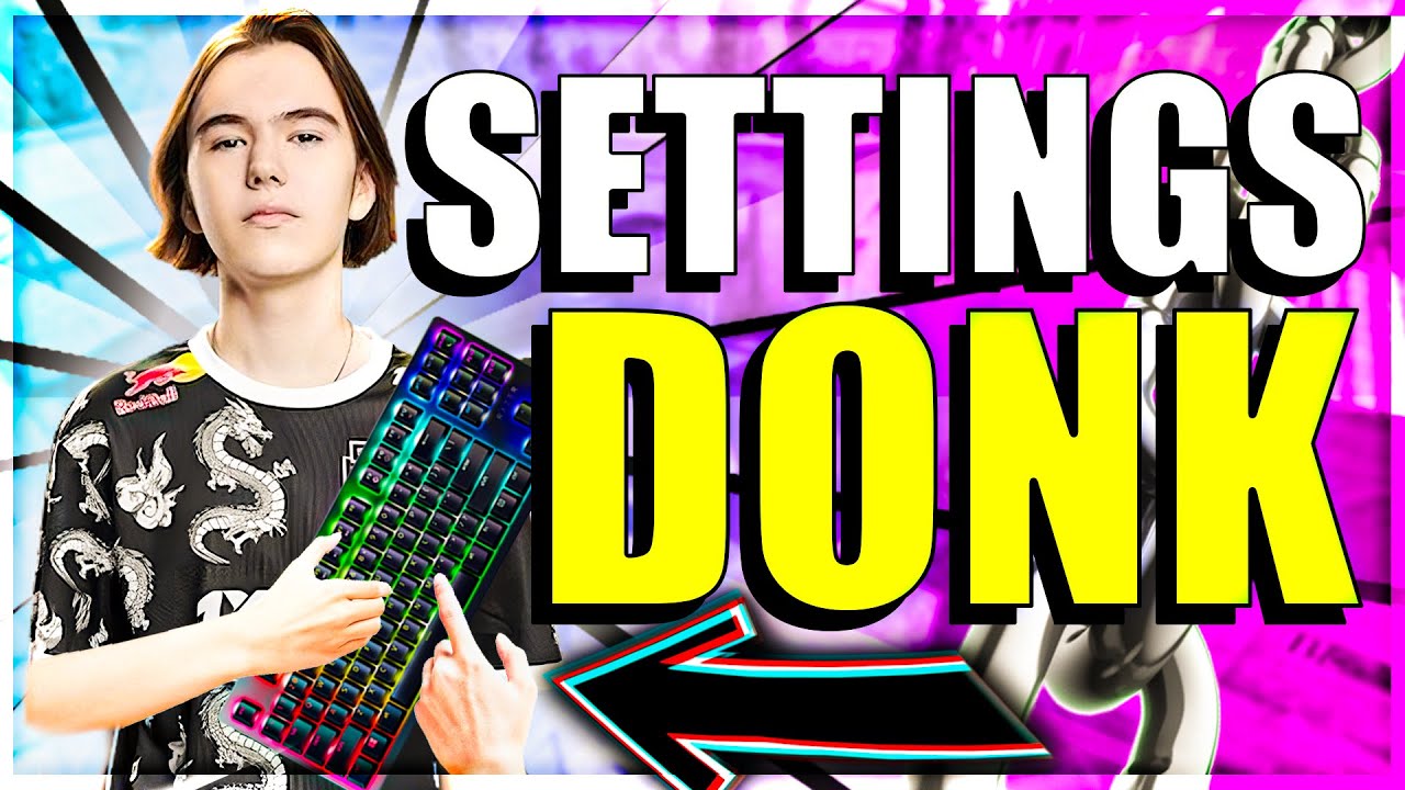 Les SETTINGS CS2 de DONK ! (Crosshair, résolution, dpi, etc..) - YouTube