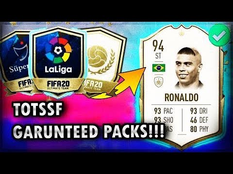 Fifa 20 I packed r9/ronaldo/messi and totssf - YouTube