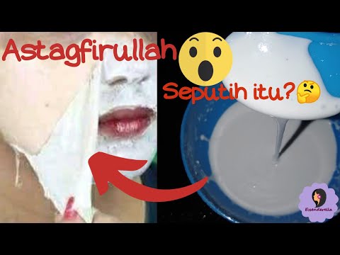 Resep Pemutih Wajah Dari Bahan Alami || Masker Susu