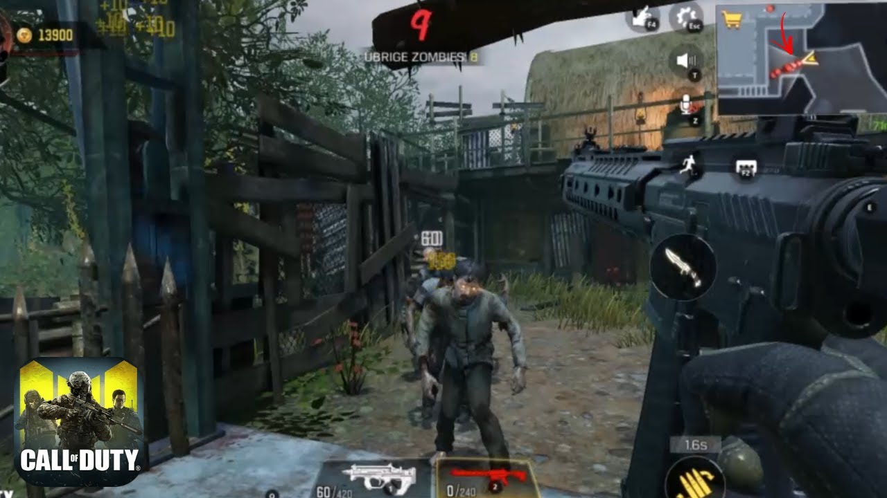 😍Call of Duty Mobile ZOMBIE FIRST GAMEPLAY😍 - YouTube