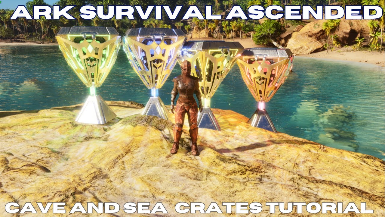 Ark Survival Ascended, How to Spawn Cave And Sea Supply Crates ...