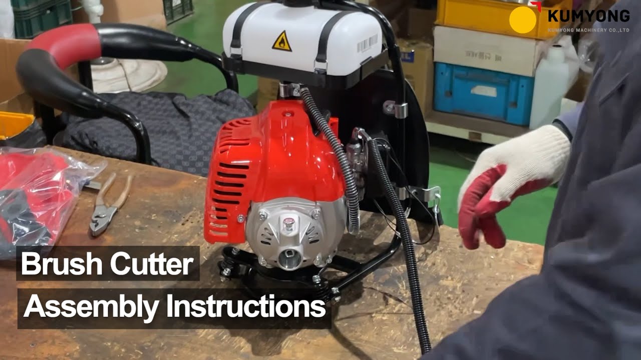 Brush Cutter & SUPER BUNG BUNG Assembly Instructions - YouTube