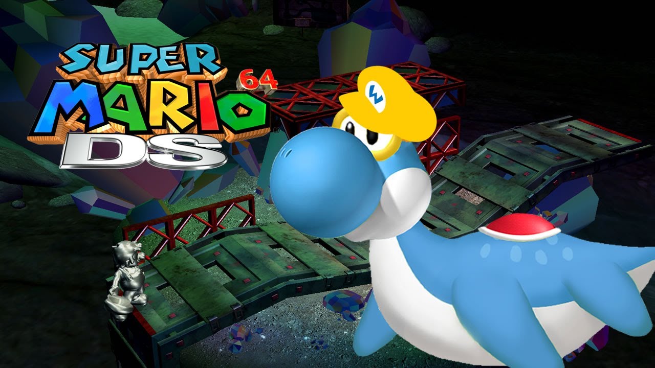 Super Mario 64 DS - Swimming Beast in the Cavern - 48/150 - (NDS) - YouTube