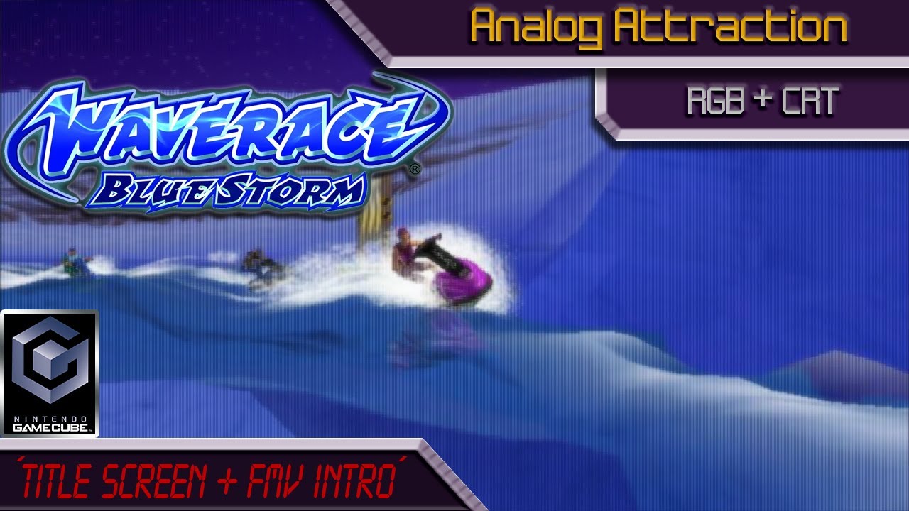 Wave Race: Blue Storm [GCN] // Title Screen + FMV Intro - YouTube