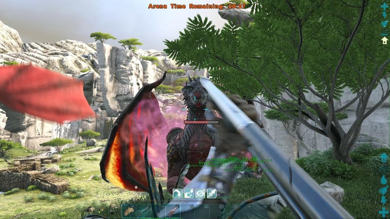 ARK: Survival Evolved val alpha boss - YouTube