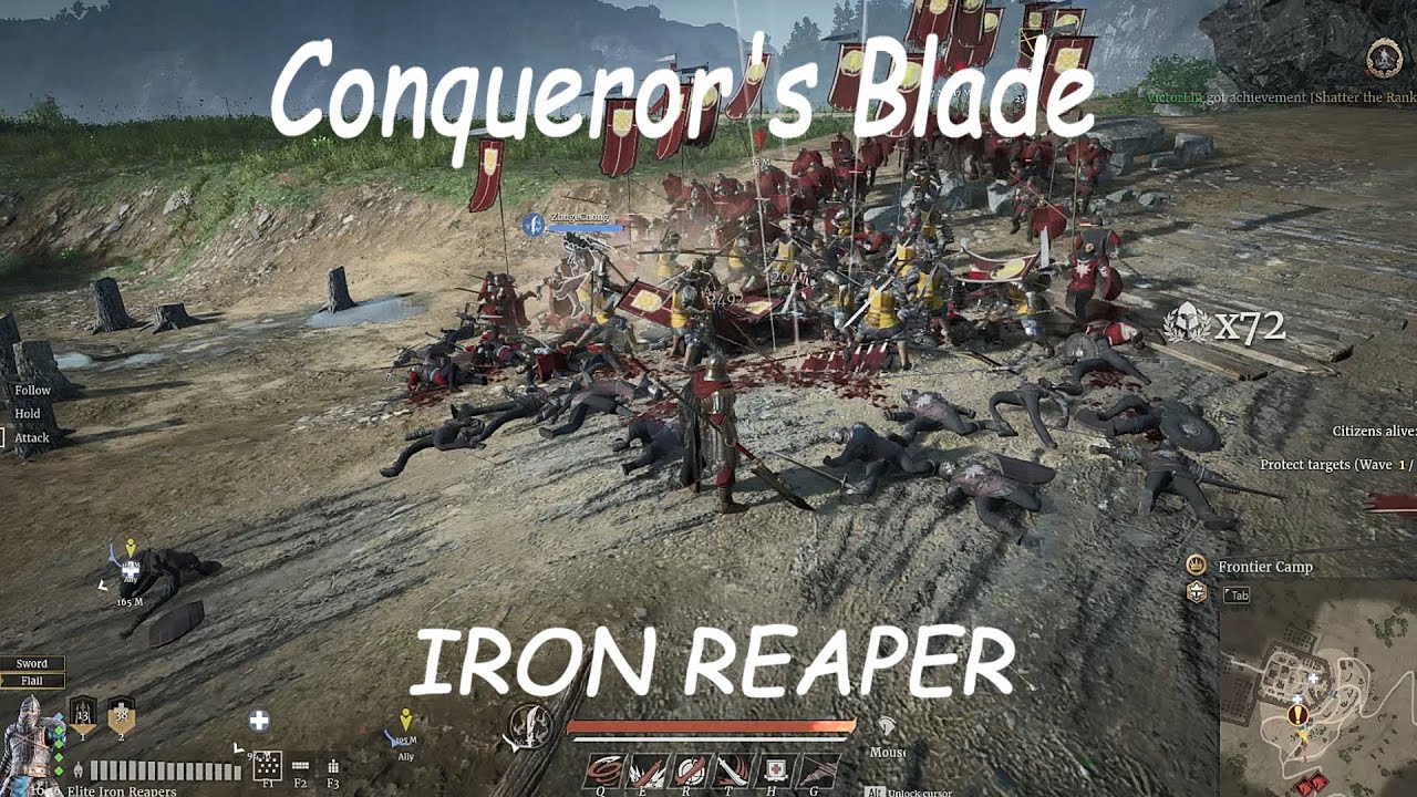 Conqueror's Blade - Iron Reaper 827 kills " Expedition " - YouTube