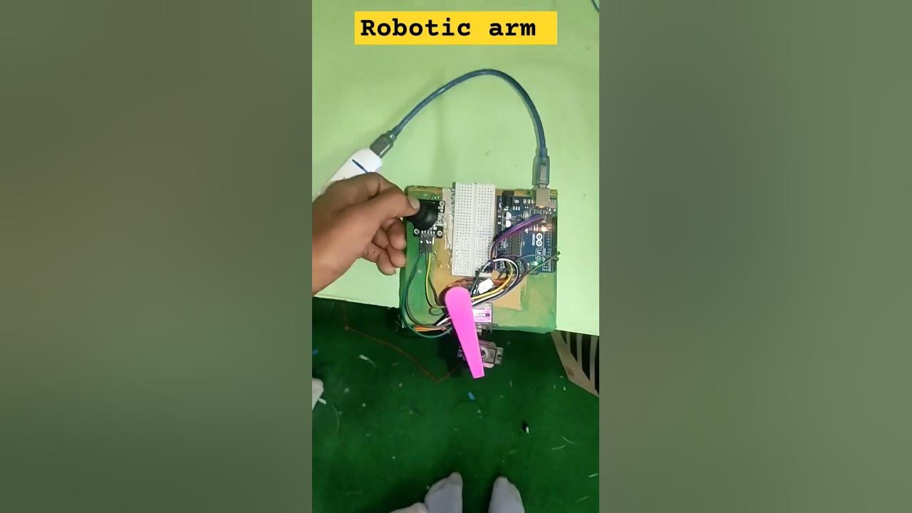 How to make servo robotic arm using Arduino , new science project 2024 working model , inspire ...
