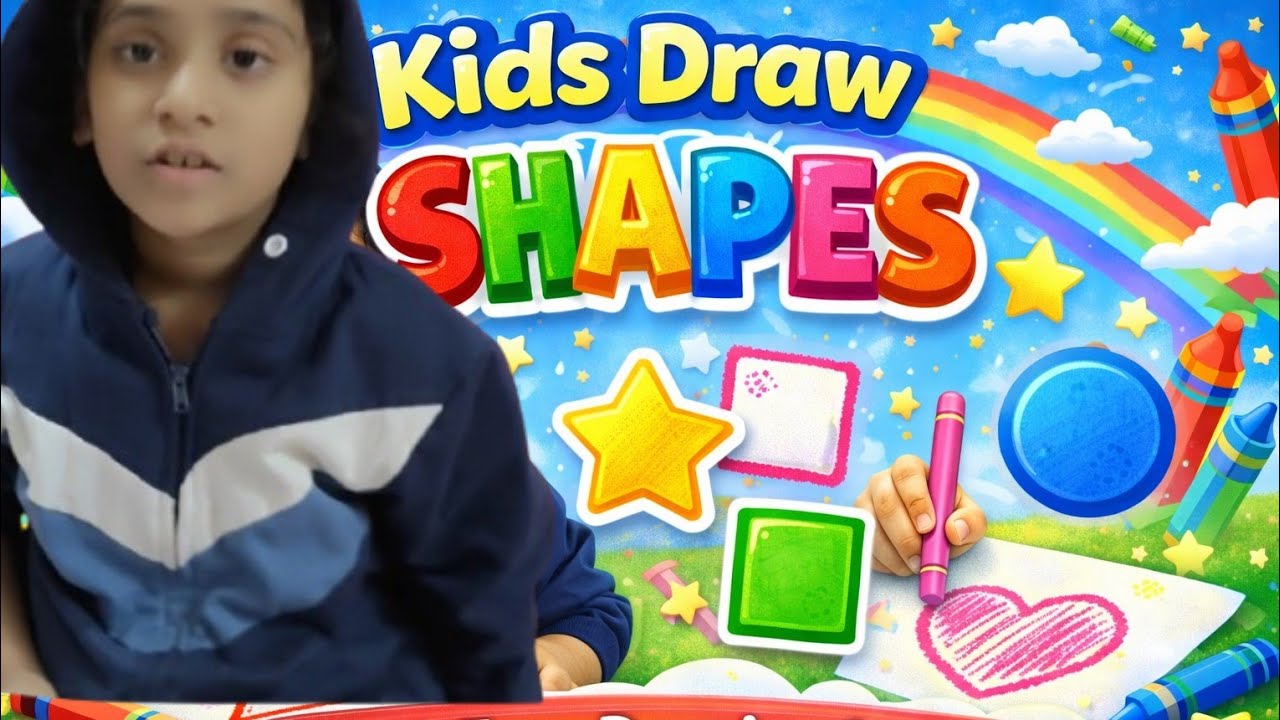 "Kids Learn Shapes with Fun Drawing ️🌈" - YouTube