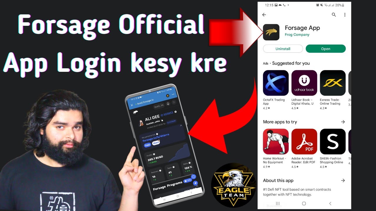 Forsage k Official App pay I'D kesy Login krain || Forsage Official App ...
